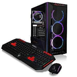 CLX Set Gaming Desktop - Liquid Cooled AMD Ryzen 9 5900X 3.7GHz 12-Core Processor, 32GB DDR4 Memory, Radeon RX 6700 XT 12GB GDDR6 Graphics, 500GB SSD, 4TB HDD, WiFi, Windows 11 Home 64-bit