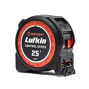 Lufkin Crescent Lufkin 1-3/16 x 25' Command Control Series Yellow Clad Tape Measure - L1025C-02