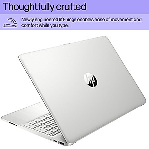 HP 2023 15.6" HD Touchscreen Laptop, Intel Core i3-1215U (Beat i5-1135G7), 16GB RAM, 512GB SSD, Intel UHD Graphics, WiFi, Bluetooth, HDMI, USB-A&C, Long Battery Life, Windows 11 Home, Silver