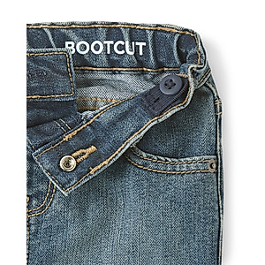 The Children's Place Baby Boys and Toddler Boys Basic Bootcut Jeans, Tide Pool, 4T