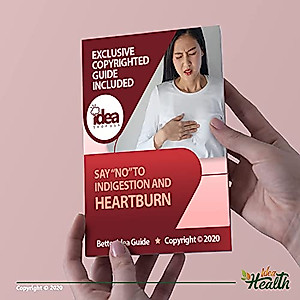 Cimetidine 200 mg - Acid Reducer & Heartburn Relief by Equate, 120Ct Bundle with Exclusive "Say "NO" to Indigestion and Heartburn" - Better Idea Guide (2 Items)