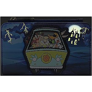 Warner Bros 100th Anniversary Looney Tunes Scooby-Doo Mash-Up Flap Wallet