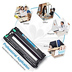 7Magic Remanufactured Drum Unit Replacement for Brother DR221CL DR-221CL DR221 DR 221 CL DR221CL for Brother MFC-9130 MFC-9130CW MFC-9330 CDW MFC-9340 HL-3170CDW HL-3180CDW HL-3140CW Printer 4 Pack