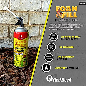 Red Devil 0918 Fill Foam, ‎1-Pack, Yellow