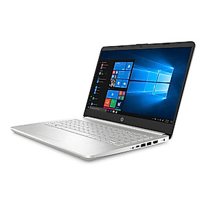 HP 2022 14-inch Full HD Laptop, 11th Gen Intel Core i3-1125G4 Processor, 4GB DDR4 RAM, 128GB SSD, Bluetooth, Wi-Fi, HDMI, Windows 10 Home, Silver, W/MD Accessories