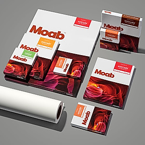 Moab Entrada Rag Fine Art, 2-Side Bright White Matte Inkjet Paper, 15.5 mil, 190gsm, 24"x66' Roll