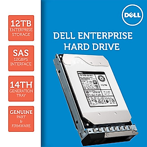 Dell 401-ABHX 12TB 7.2K NL-SAS 12Gb/s 3.5-Inch Hard Drive in 14G Hot-Plug HDD Tray Bundle with Compatibility Screwdriver