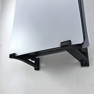 3D Cabin PS5 Wall Mount Wall Bracket Holder Stand for Play Station 5 Digital Triple Support Any Orientation Black Left