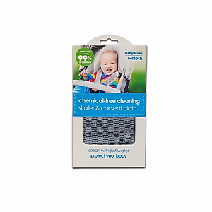 E-Cloth Stroller + Car Seat Microfiber Cleaning Cloth, 1 Count