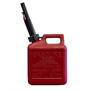 Quick-Flow Spout Midwest Can 1210 Auto Shut Off Gasoline Can - 1 Gallon