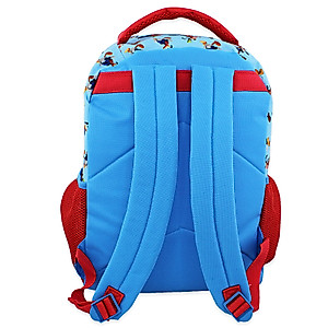 Mickey Mouse and Friends Boys Girls 16 Inch School Backpack (Blue, One Size)