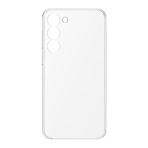 SAMSUNG Galaxy S23 Clear Slim Phone Case, Protective Cover w/Glossy, Thin Design, Protects from Drops and Scratches, Premium, Durable Material, US Version, EF-QS911CTEGUS, Transparent