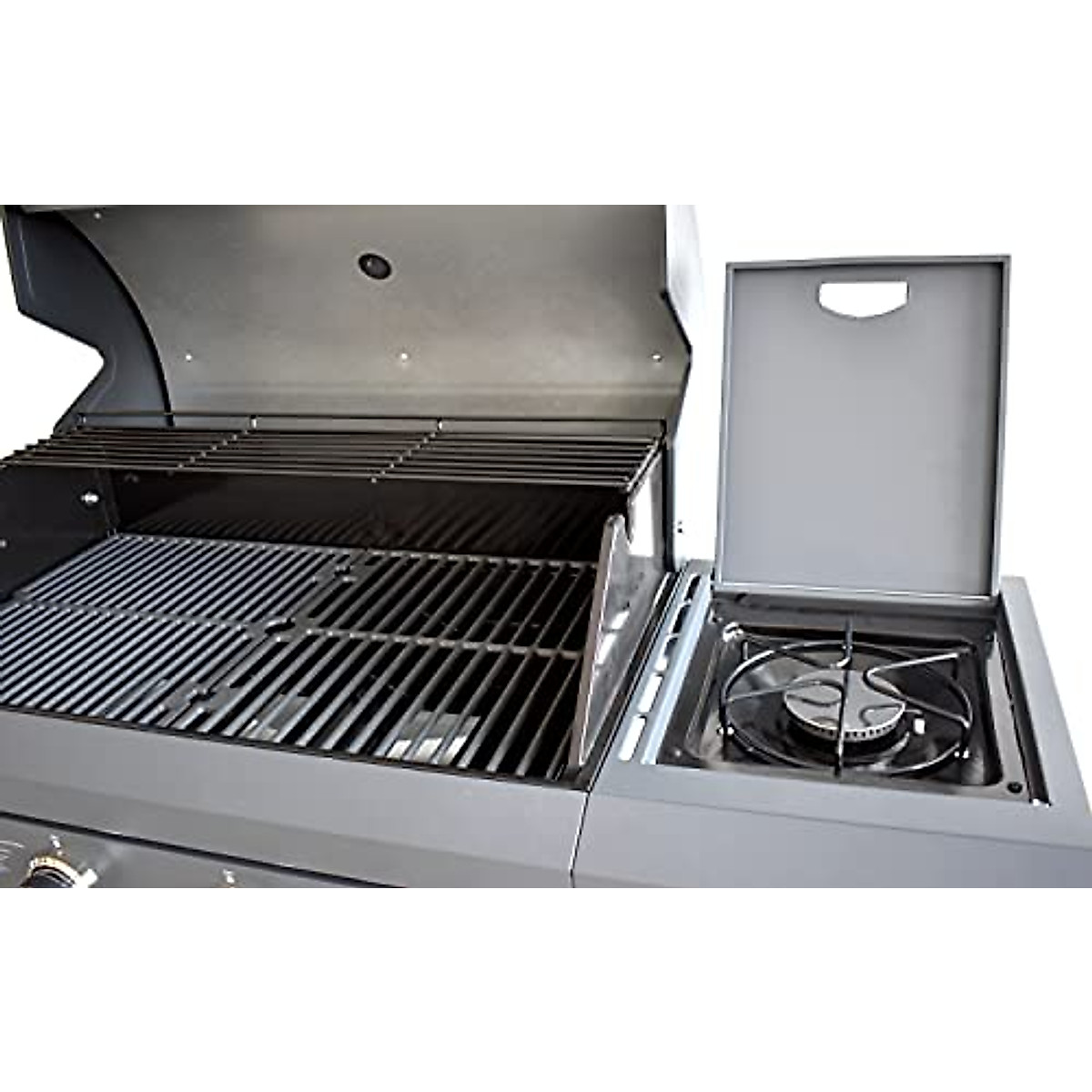 Rustler2 Four(4) Burner Gas Grill Center & Kitchen Island by Brand-Man Grills