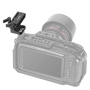 SMALLRIG Mount Bracket SSD Holder for Samsung T5 SSD with 1/4”-20 Threads, Compatible with SMALLRIG Cage for BMPCC 4K & 6K and for Z CAM (New Version) – 2245B