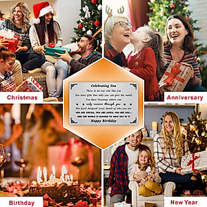 Personalized Religious Birthday Cards - Happy Birthday Card Gifts Unique for Women Men, Wallet Card Birthday Gifts for Him Her