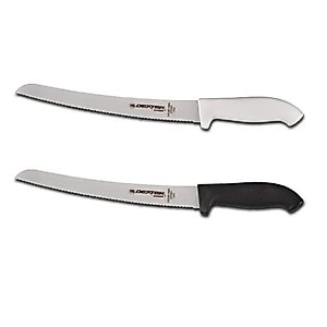 Dexter Russell 24383B Sofgrip Scalloped Bread Knife 10" Blade