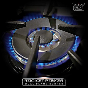 Kucht KFX300/LP-K Professional 30" Range, Tuxedo Black