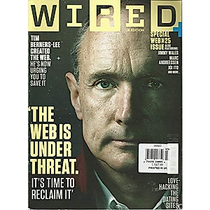 WIRED MAGAZINE, SPECIAL WEB 25 ISSUE, 2013 ~