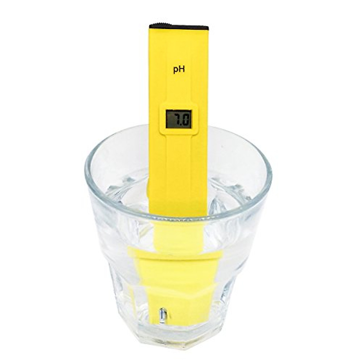 CityFarmer PH Pen, Digital pH Meter, PH Meter for Water Hydroponics, with 2 Pack of Calibration Solution Mixture Included