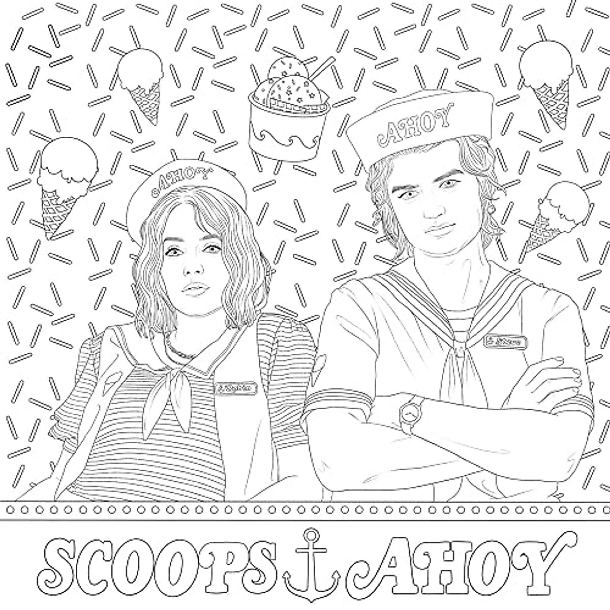 Stranger Things: The Official Coloring Book