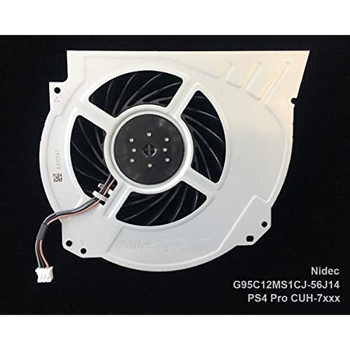 ElecGear Replacement Internal Cooling Fan for PS4 Pro CUH-7xxx – CPU Heatsink Cooler, Arctic MX-2 Thermal Compound Paste, TR8 Torx Security, PH0 Screwdriver Repair Tool Kit for PlayStation 4 Pro