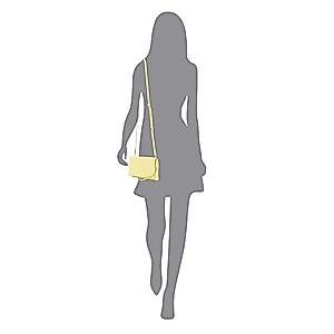 Vince Camuto Corah Small Crossbody, Primrose Yellow