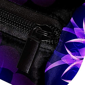 Bright Lotus Yin Yang Symbol Pencil Bag Pen Case Stationary Case Pencil Pouch Desk Organizer Makeup Cosmetic Bag for School Office