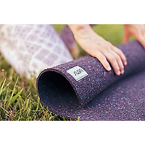 SUGA Premium 100% Recycled Yoga Mat (EXTRA LARGE) - Textured Non-Slip for Hot Yoga, Eco-Friendly, 5mm Thick, 75” x 26”, Made in USA
