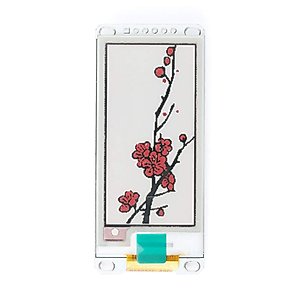 Taidacent 2.13 Inch Electronic e Ink Display Monitor Module IL0373F Red Black and White SPI Interface E-Paper Electronic Paper e Ink