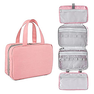 Headband Holder for Baby Girls Bow Holder Organizer, Baby Girls Hair Accessory Organizer for Hair Pins, Ties, Bows, Clips, Barrette, Storage Bag with Multi-pockets Make it Clear Classify for Little Girls Travel Outdoor