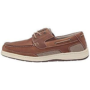 Dockers Men's Beacon Boat Shoe, Dark Tan, 10