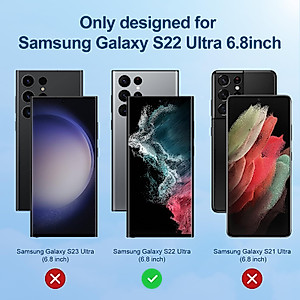 LK 2 Pack for Samsung Galaxy S22 Ultra Screen Protector [Not Glass] Anti-Spy, Anti-Scratch, Full Coverage, Privacy Flexible TPU Film for Galaxy S22 Ultra, HD Ultra-Thin, Case Friendly