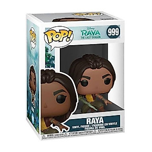 POP Disney: Raya and The Last Dragon - Raya Warrior, 3.75 inches, Multicolor (50549)