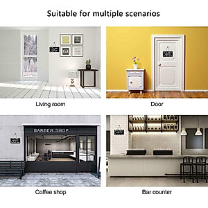 COOLDEER If You Didn't Call First I'm Not Home Hanging Door Sign, 6" x11" Garden Decor, Front Porch Wall Plaque House Sign, Kitchen Yard Home Farmhouse Hanging Wall Decor Sign