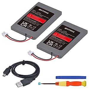 Batmax 2Pc LIP1359 Battery Replacement for Sony PS3 PlayStation 3 Controller Sixaxis Dualshock 3 CECHZC2E CECHZC2U