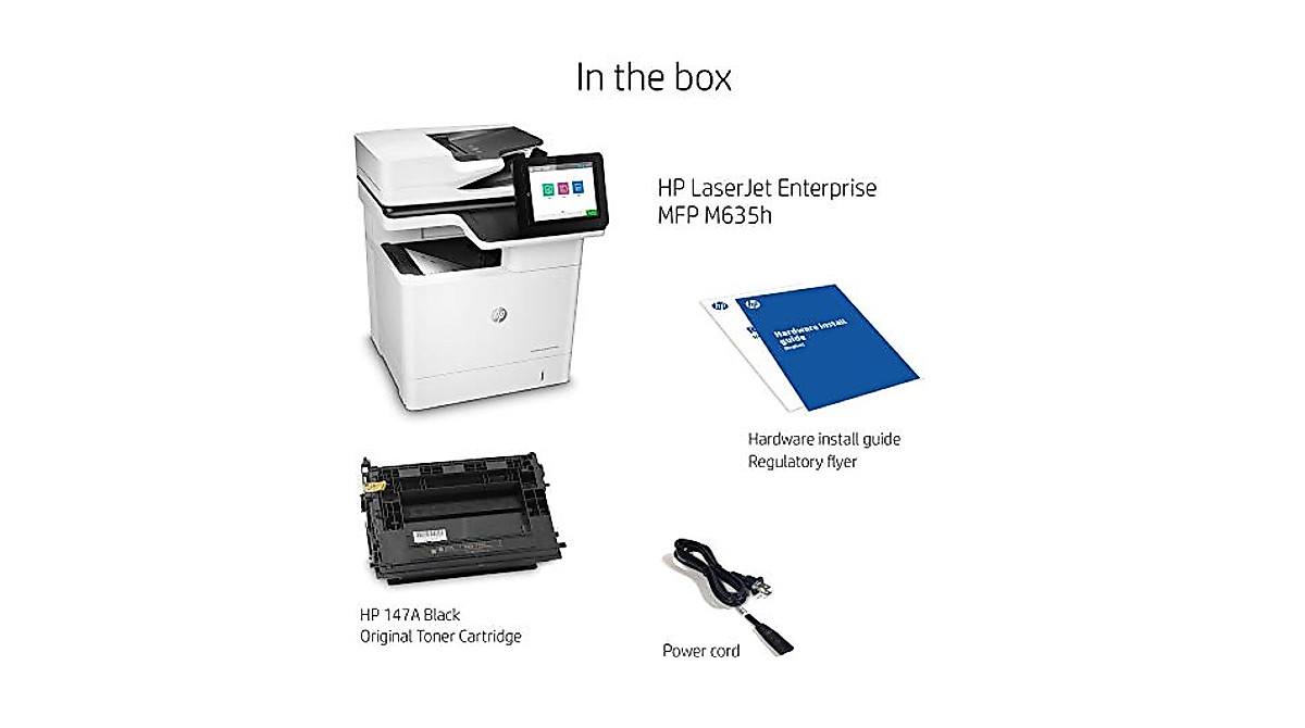 HP LaserJet Enterprise MFP M635h - Secure Monochrome Printer