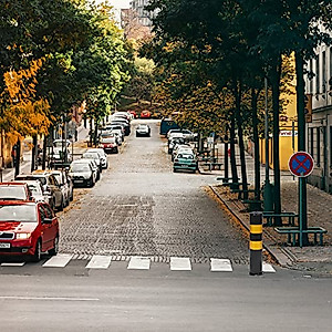 Security Post Barrier Parking Barrier Safety Bollard Post Traffic Road Safety Barrier Traffic Safety Delineator Street Stanchions for Parking Lot Road Marker