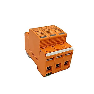 1Pcs SPD 3P 20~40KA 1000V DC Surge Protector Arrester Device Household Switch Solar Power System PV Combiner