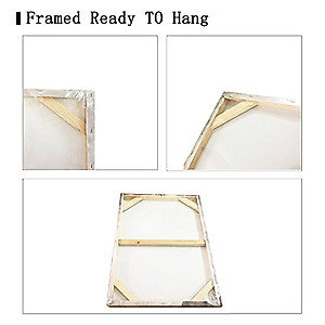 US Military Aircraft F-22 Raptor Pictures Jet Fighter Wall Art Paintings Decorations for Living Room 5 Piece Canvas Art Stretched Framed Wall Decor for Bedroom(60''Wx32''H)