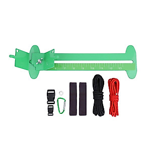 Paracord Bracelet Maker,Adjustable Paracord Bracelets Kit Steel Frame Jig Bracelet Maker DIY Crafting Tool Includes Paracord & Buckles