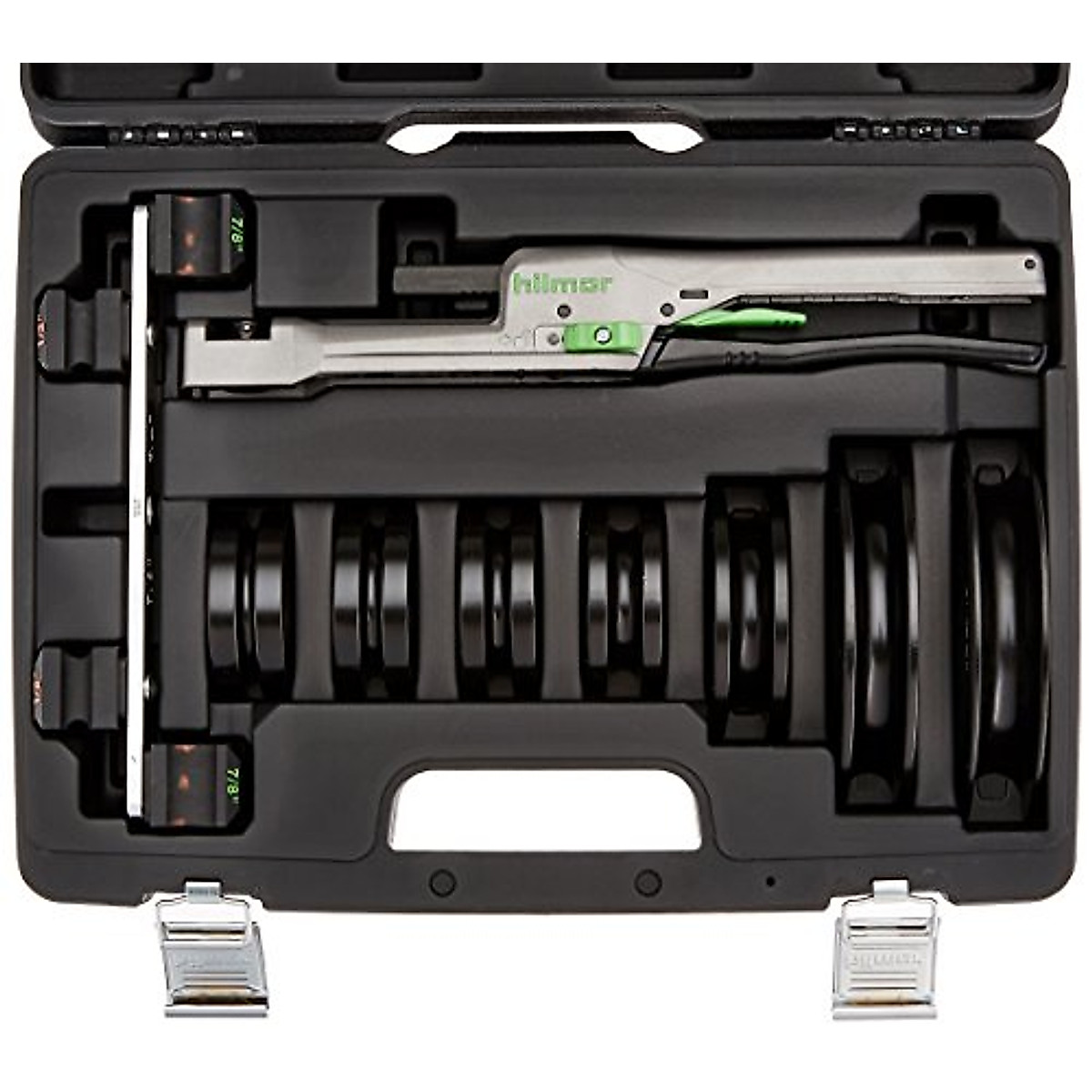 Hilmor 1839032 CBK Compact Bender Kit, 1/4" To 7/8" - HVAC Tools and Equipment for Tube and Pipe Bending, Black
