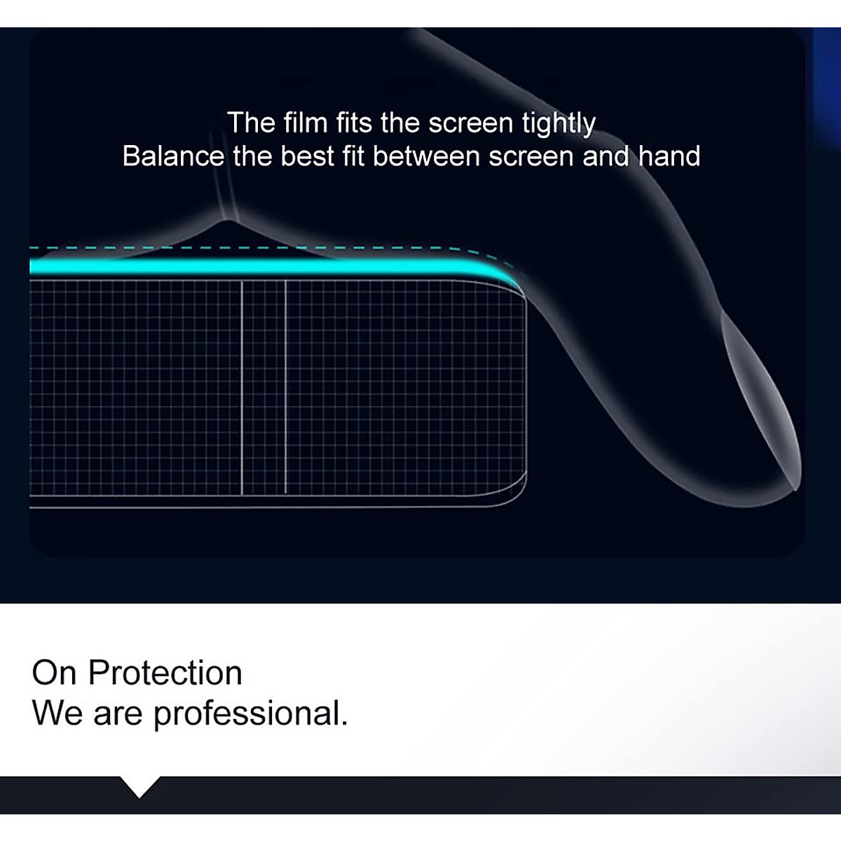 [2 Pack] Ultra High Definition Hydrogel Screen Protector for iPhone 13 Pro Max/iPhone 14 Plus, Upgraded High Sensitivity Non-breakable Flexible TPU Screen Protector [Bubble Free] (Non-Tempered Glass)