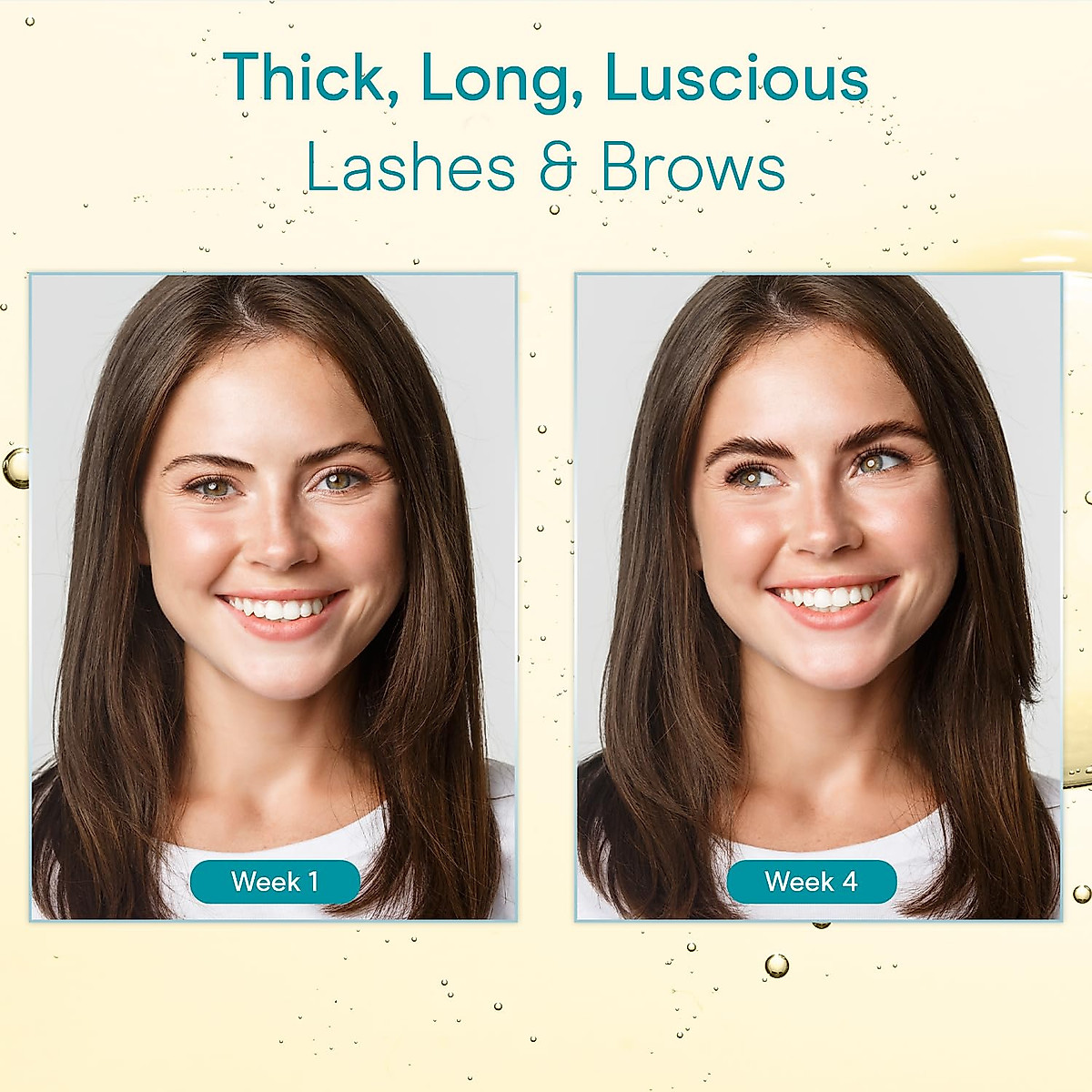 Baebody Critically Acclaimed Vegan Castor Oil for Eyelashes and Eyebrows, Pure Castor Oil Eyebrow and Lash Growth Serum, Castor Oil for Hair Growth with Applicator Kit, 1 oz - Beauty Gifts for Women