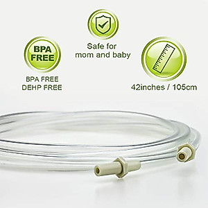 4 Tubing for Medela Pump in Style Advanced Breast Pump Release After Jul 2006. in Retail Pack. Replace Medela Tubing #8007212, 8007156 & 87212. BPA Free. Made by Maymom