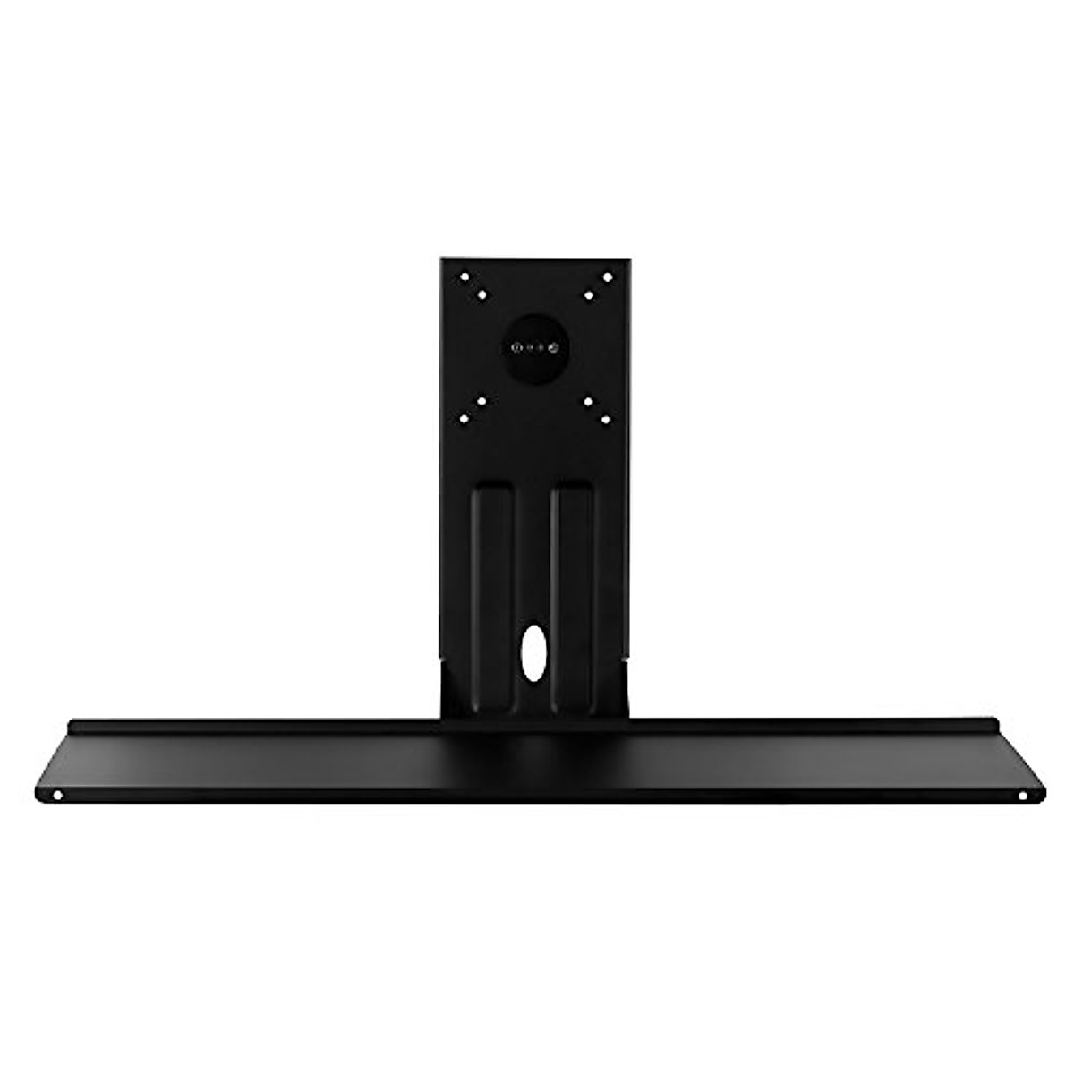 Mount-It! Monitor and Keyboard Wall Mount, Standing Workstation VESA Keyboard Tray Platform, 26 Inch Wide Platform with Surface for Mouse Pad (MI-7917)