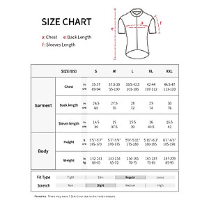 BERGRISAR Men's Basic Cycling Jerseys Short Sleeves Mountain Bike Bicycle Shirt Zipper Pockets Red Size XX-Large