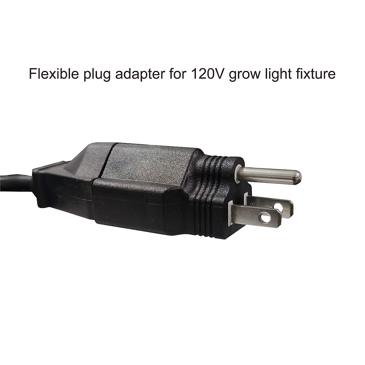 BloomGrow 220V / 240V to 110V / 120V Plug Adapter Electrical Converter for US (1 PC)