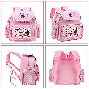 Suerico Girls School Backpack Preschool Kindergarten Backpack Cute Durable Students Bookbag