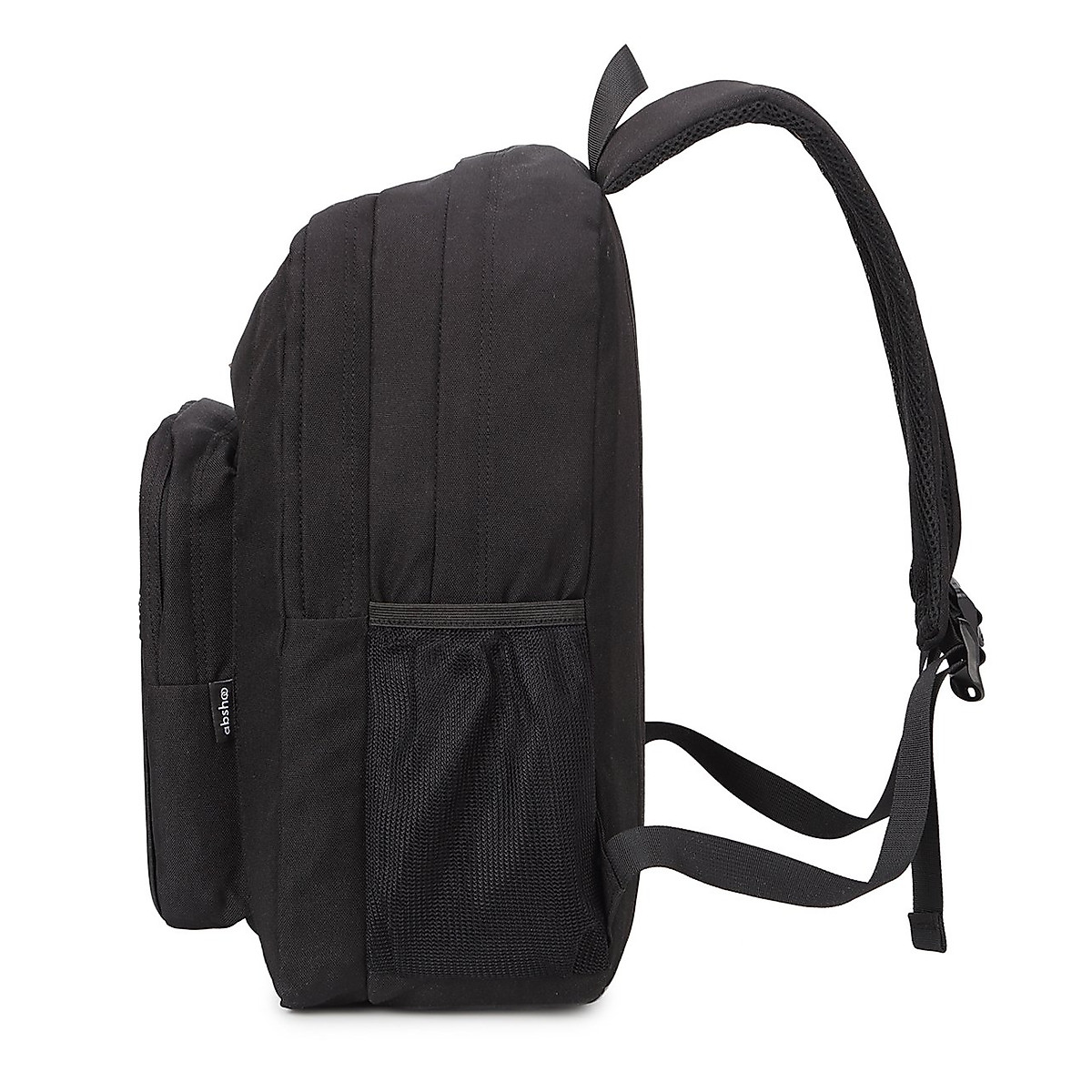 abshoo Classical Basic Womens Travel Backpack For College Men Water Resistant Bookbag (Black)