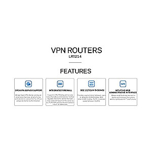 Linksys Business LRT224 Dual WAN Gigabit VPN Router